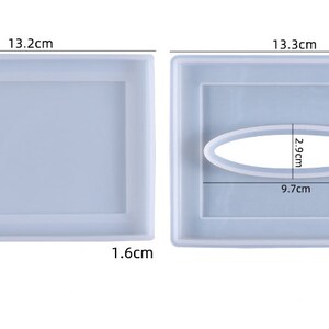Napkin Box Silicone Mold, Tissue Box Mold, Jewelry Box Mold, Epoxy ...