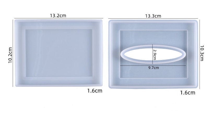 Napkin Box Silicone Mold Tissue Box Mold Jewelry Box Mold | Etsy