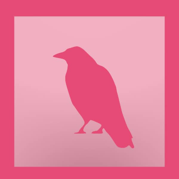 Crow Stencil - Etsy