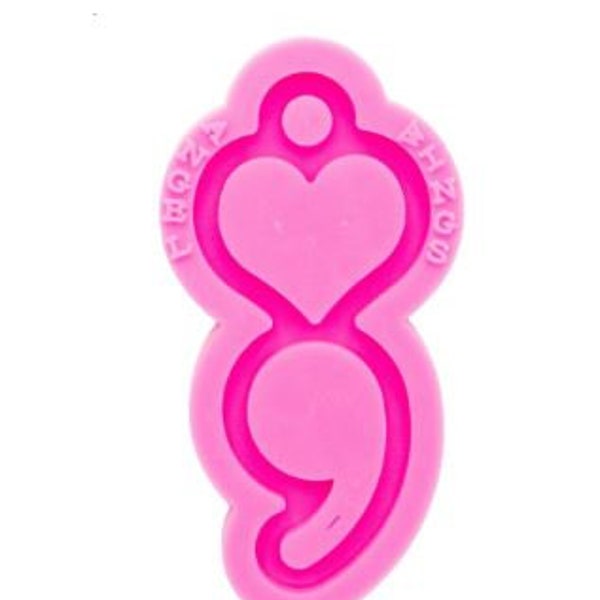 Heart Semicolon - Etsy