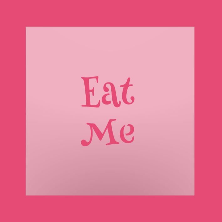 Eat Me Stencil, Cookie Stencil, DIY Stencil - Cookie Stencil - Reusable ...