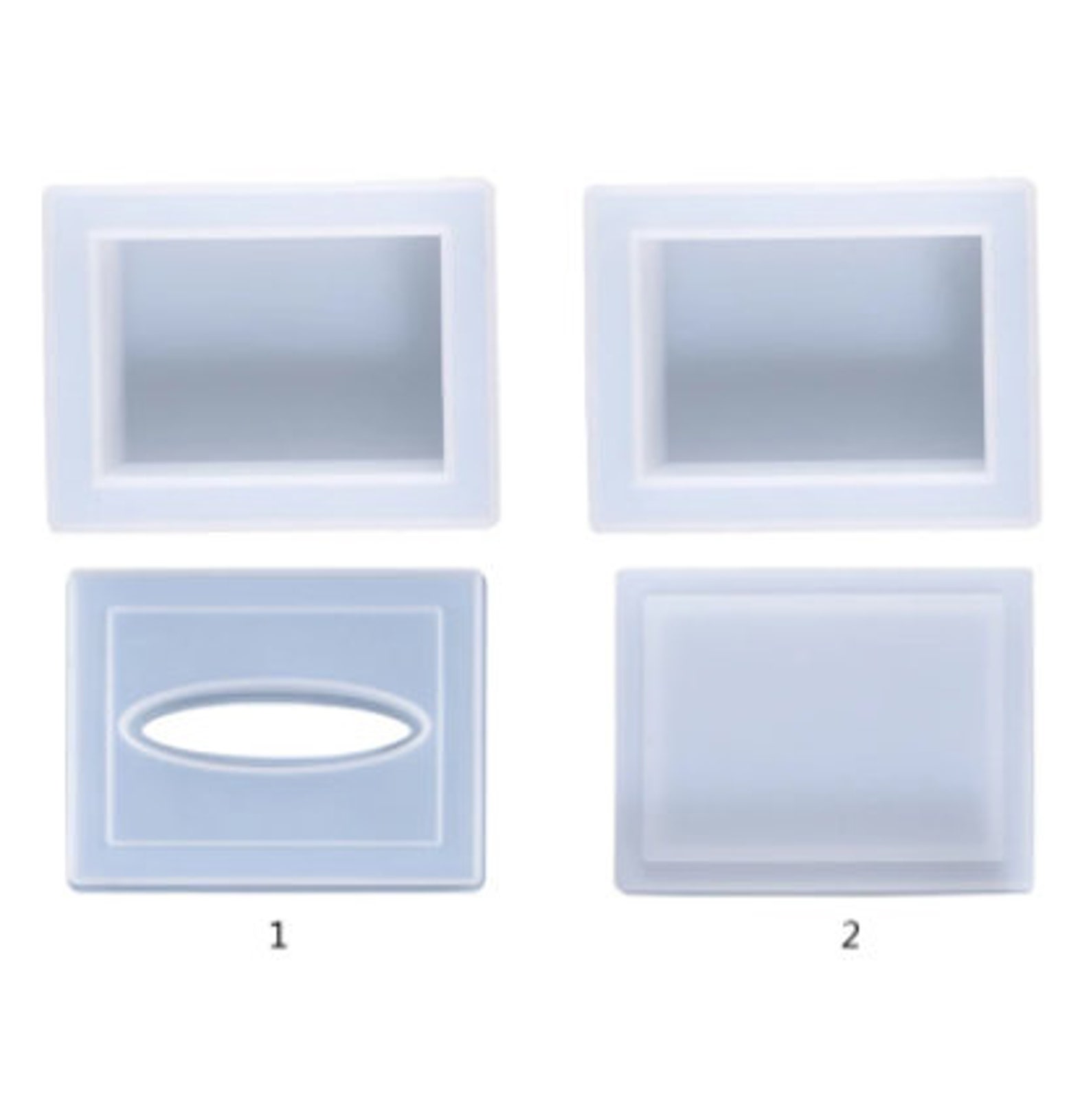 Napkin Box Silicone Mold Tissue Box Mold Jewelry Box Mold | Etsy