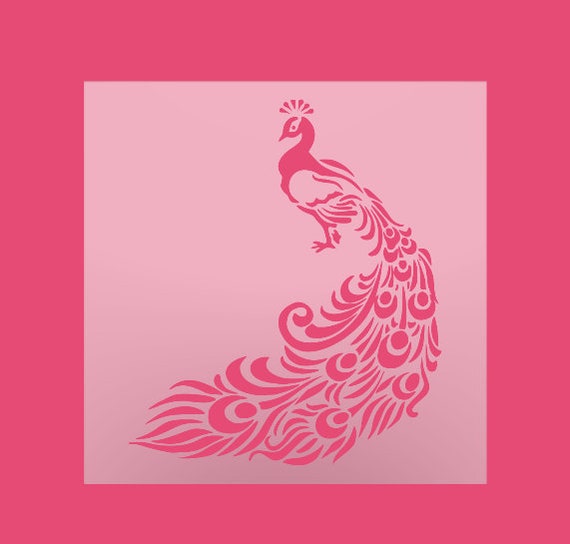 Plantilla De Pavo Real Para Manualidades