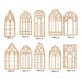 Laser Cut Gothic Cathedral Window Frame – Church Style Wood Craft ...