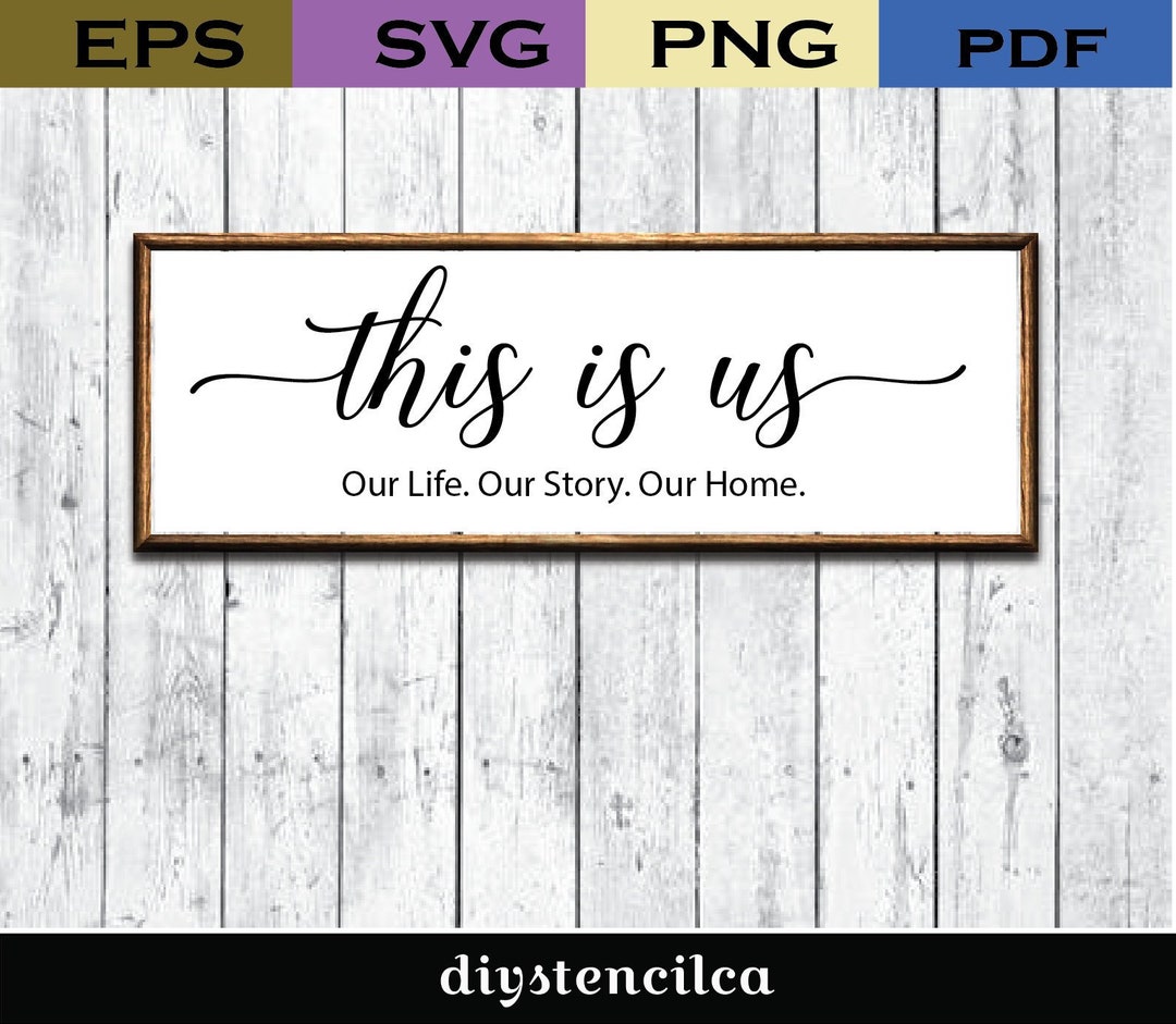 This is Us Svg | Svg for Wood Signs, This is Us Svg File, This is Us ...