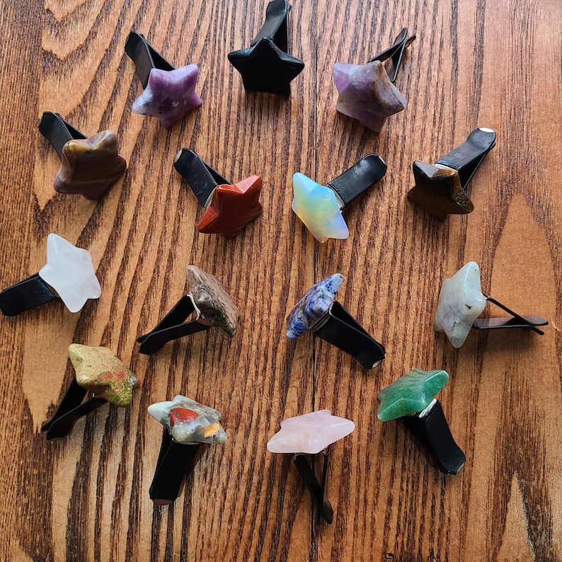Star Vent Clips Star Crystal Car Charms Car Accessories Car - Etsy