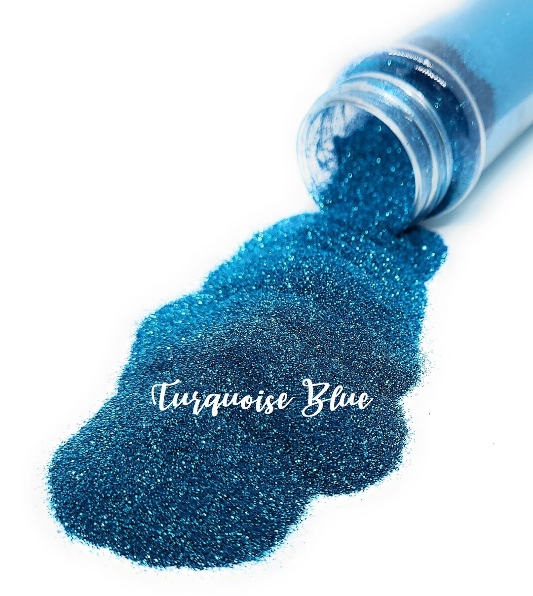 Turquoise Blue Metallic Fine Glitter GL10, Craft Supplies - Etsy