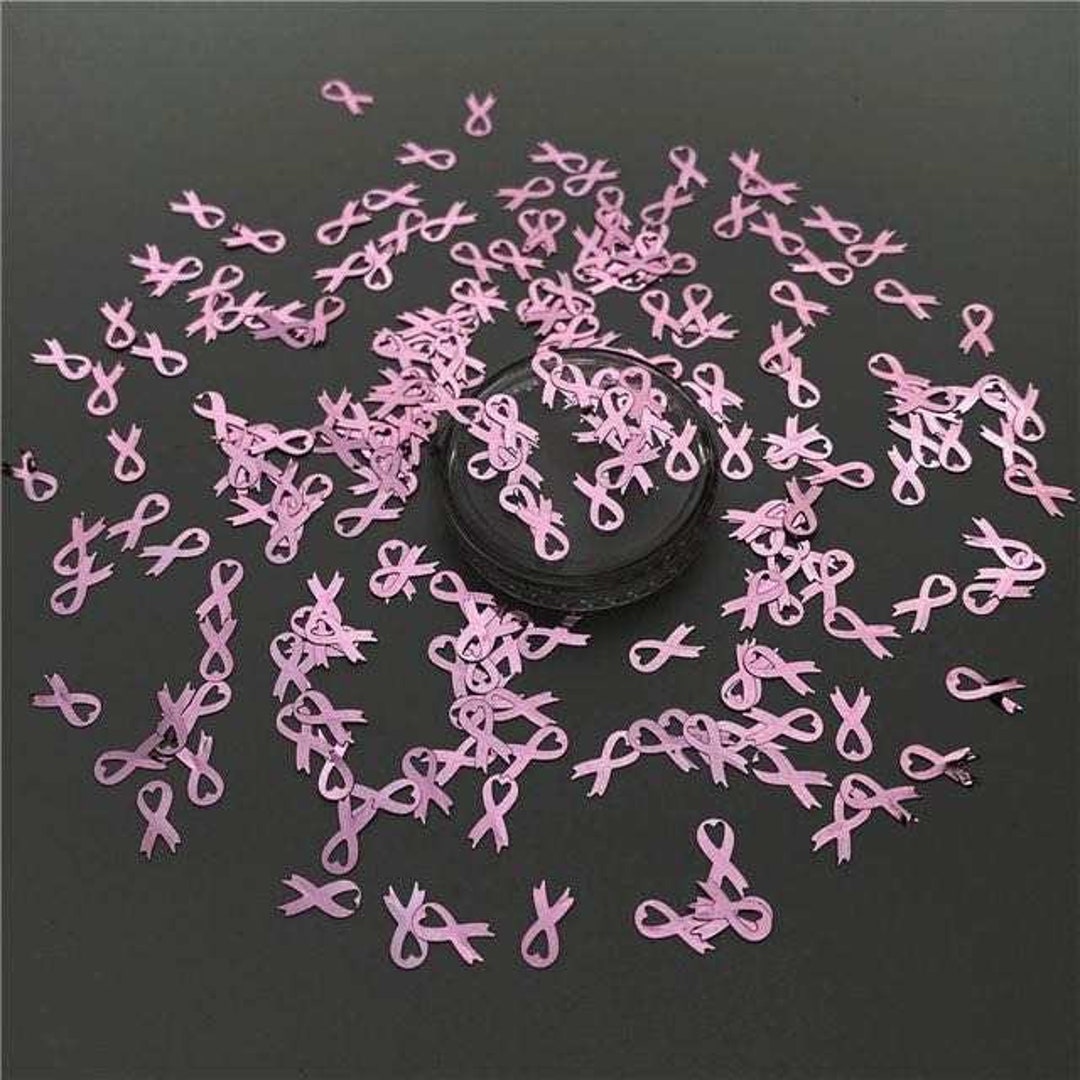 Awareness Pink, Ribbon Shaped Glitter, Support Ribbon Sparkle, Sparkle ...