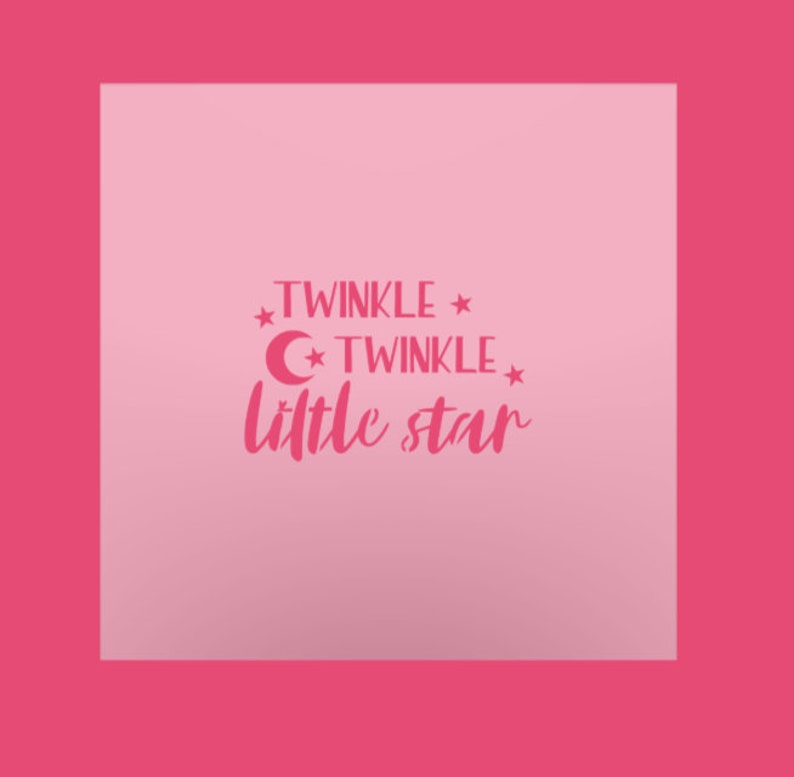 Twinkle Star Cookie Stencil: Reusable DIY Airbrush Baking Decor - Etsy