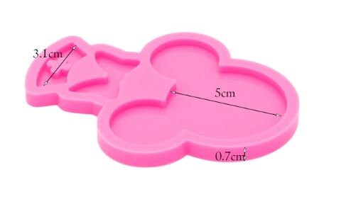 Shiny Mouse Head Mold No Hole Mouse Head With Bow and - Etsy Canada