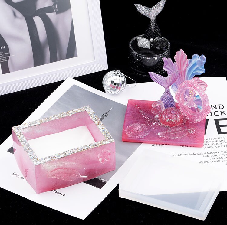 Napkin Box Silicone Mold Tissue Box Mold Jewelry Box Mold | Etsy