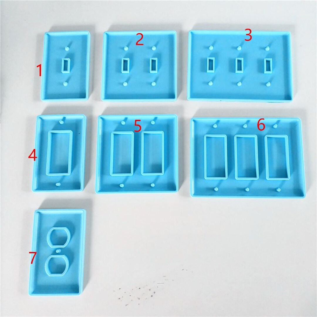Light Switch Mold - Switch Plate Mold - Switch Cover Mold - Electric ...