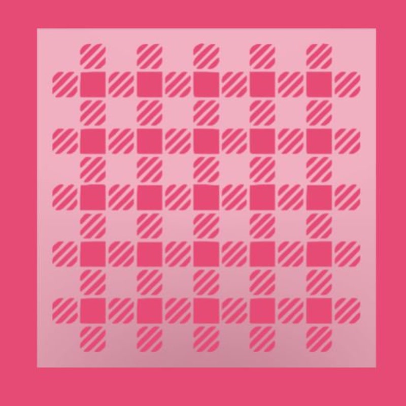 Buffalo Check Stencil - Etsy
