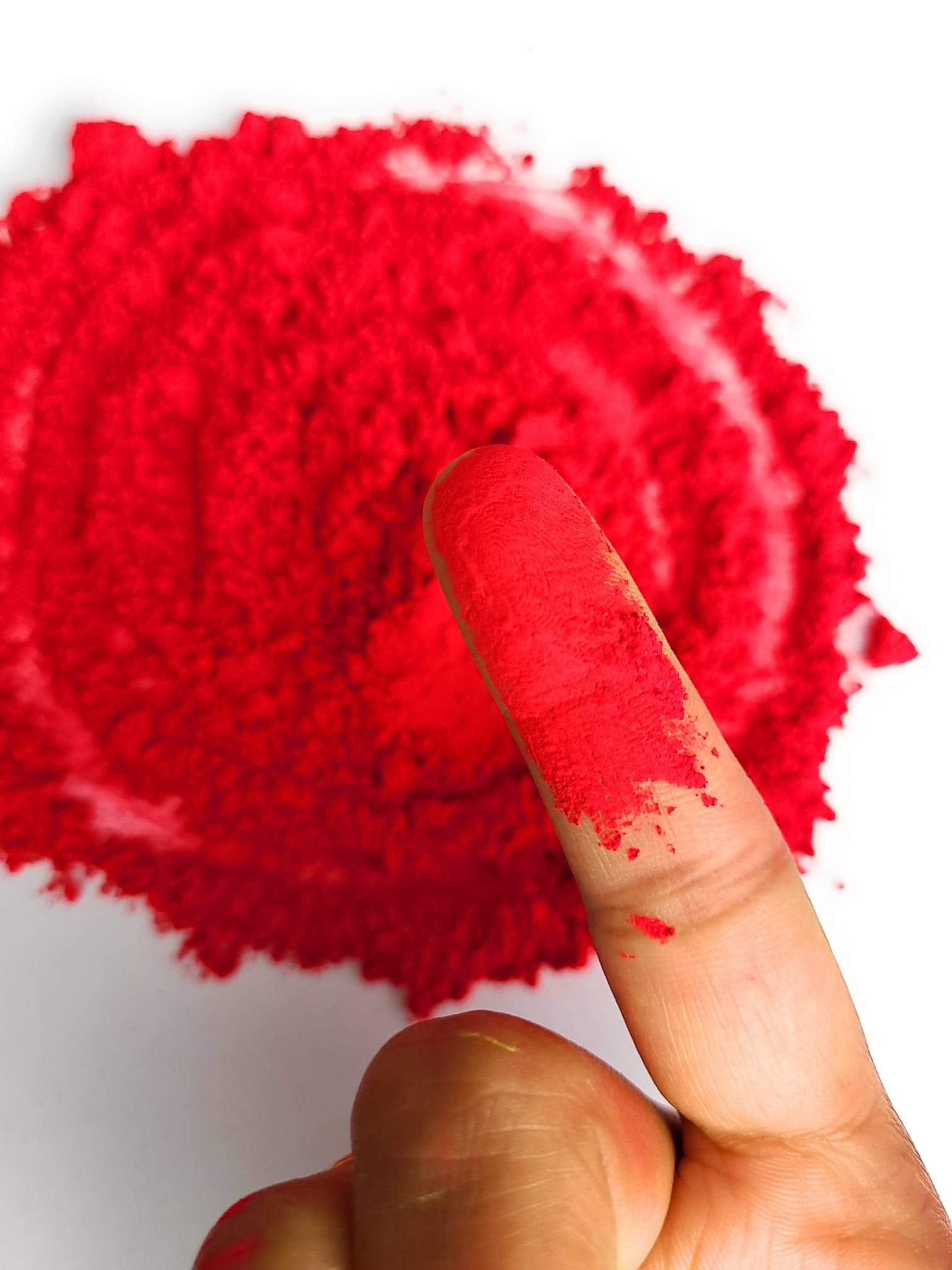 Red Fluorescent Pigment Color for Epoxy Resin Mica Powder | Etsy