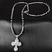Our God Father the Silver Based Rosary Made of Hematite Silver Beads ...
