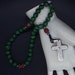 The Malachite Orthodox Rosary Made of Jasper and Malachite Gemstones ...