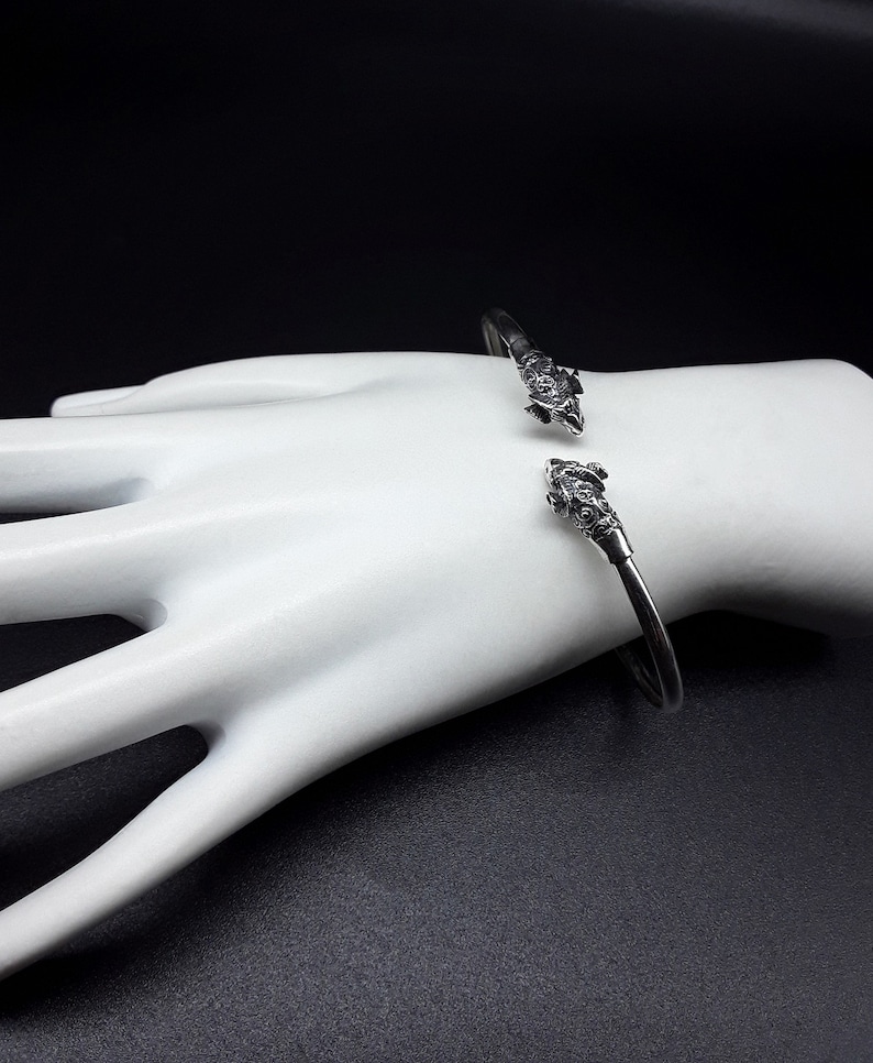 The Pan Cuff Bracelet Made of 100% Pure and Solid 925 Silver / - Etsy