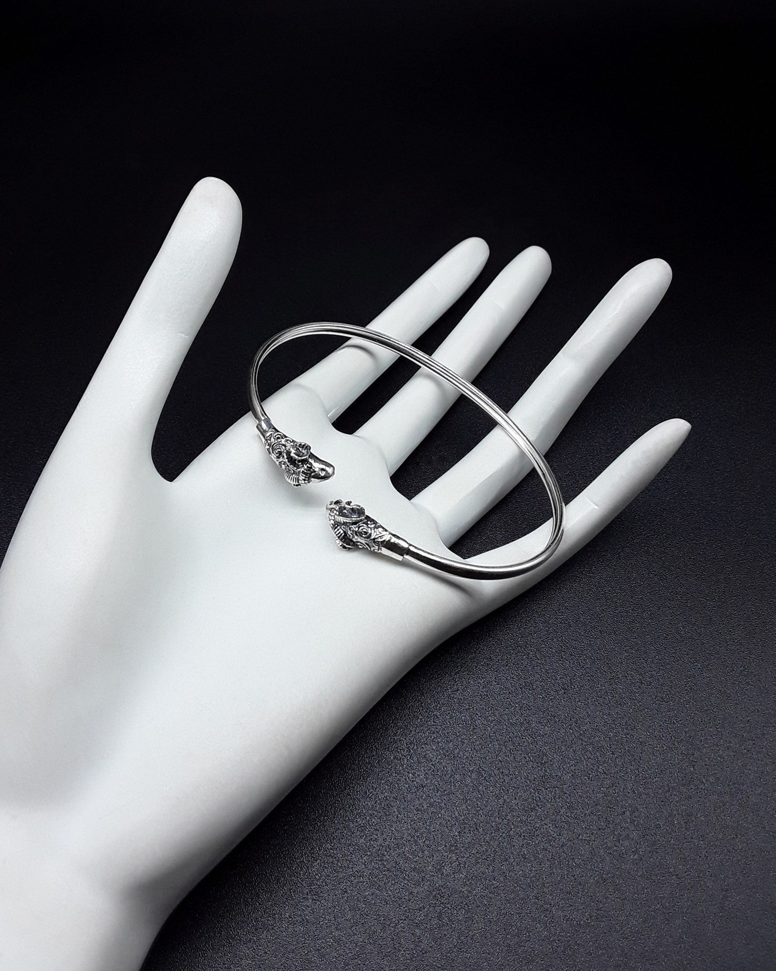 The Pan Cuff Bracelet Made of 100% Pure and Solid 925 Silver / - Etsy