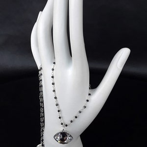 Osiris All Seeing Eye Silver Necklace Made of Pure 925 Pure - Etsy