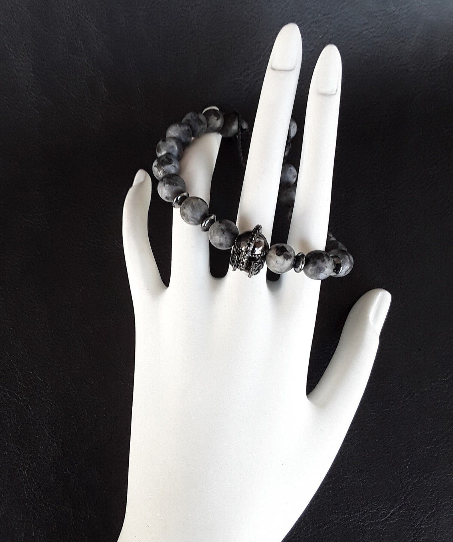 Orpheus Aura Spartan Version Energy Infused Bracelet Made of Jasper and ...
