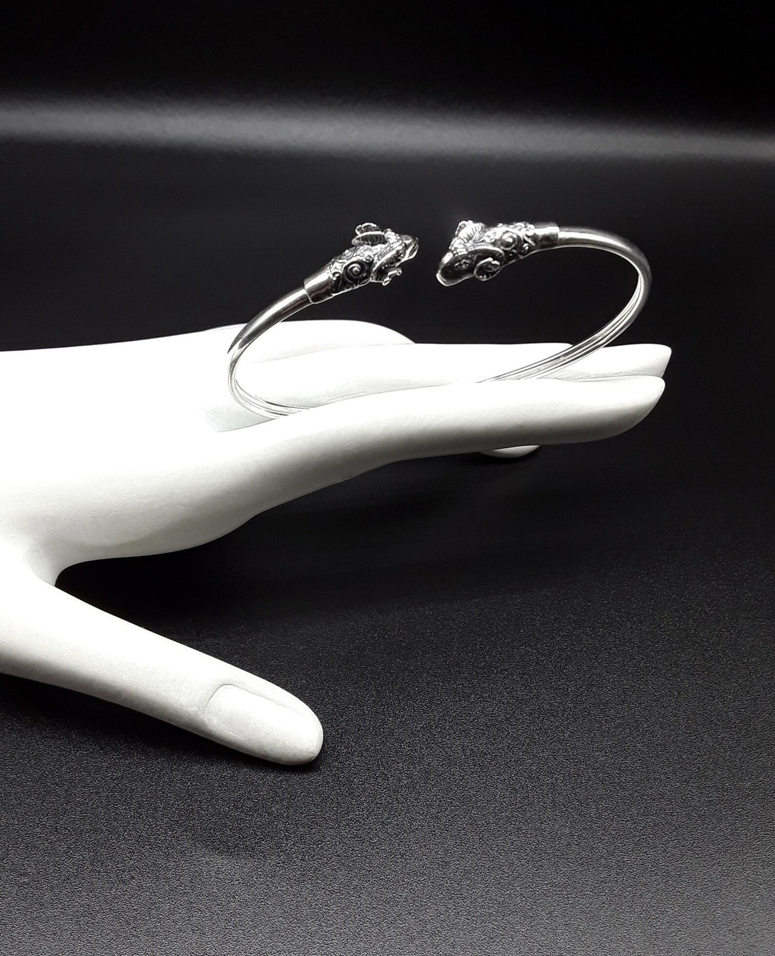 The Pan Cuff Bracelet Made of 100% Pure and Solid 925 Silver / - Etsy