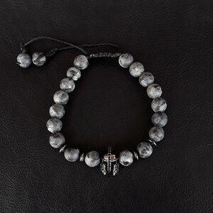 Orpheus Aura Spartan Version Energy Infused Bracelet Made of Jasper and ...