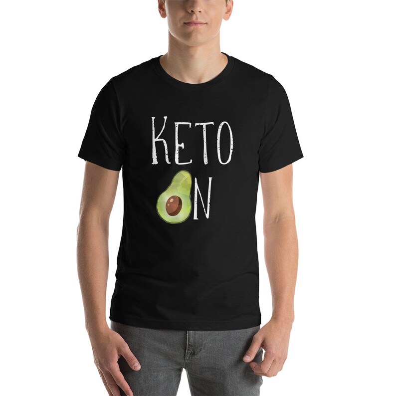 Keto Tshirt Avocado Shirt keto On Low Carb - Etsy