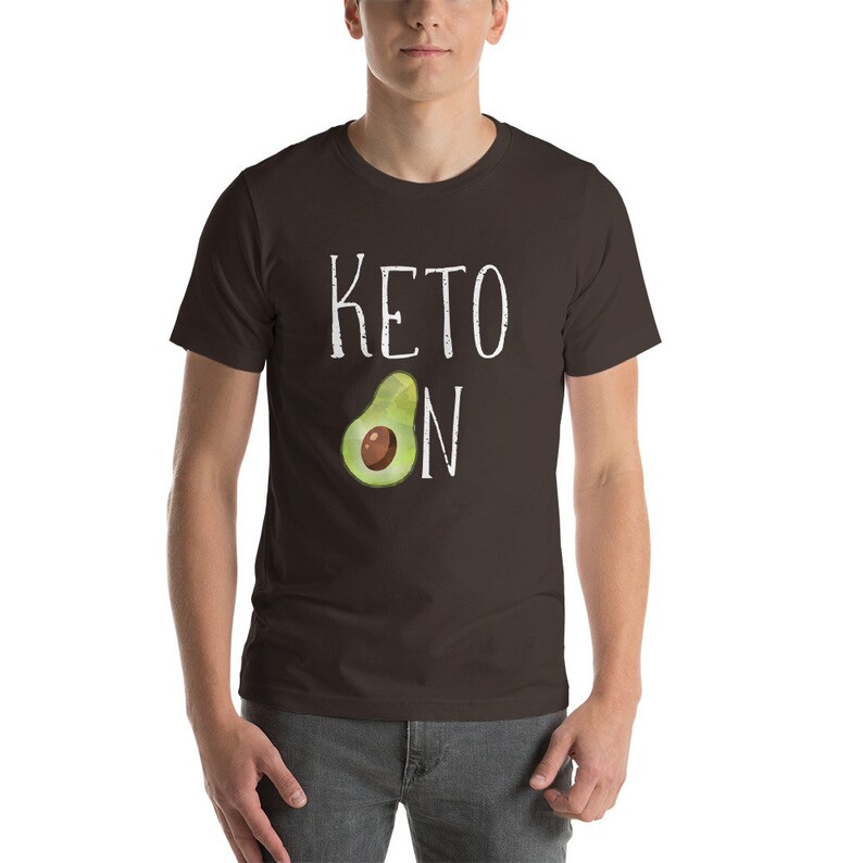 Keto Tshirt Avocado Shirt keto On Low Carb - Etsy