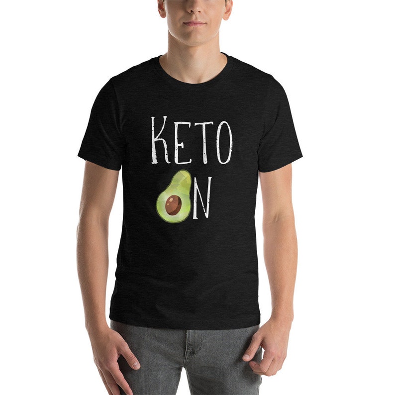 Keto Tshirt Avocado Shirt keto On Low Carb - Etsy