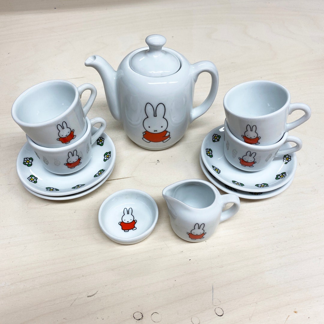 Vintage Miffy / Nijntje Miniature Tea Set - Etsy Australia