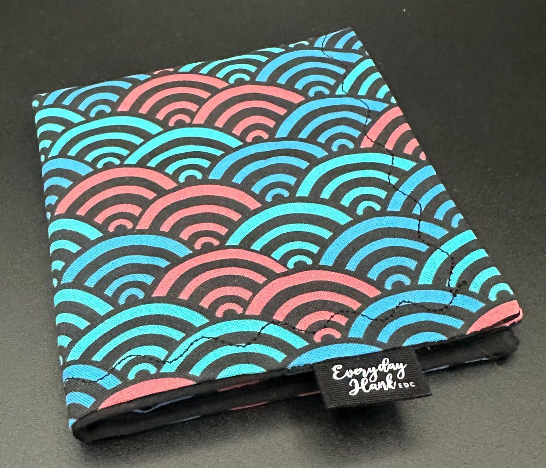 Colorful Seigaiha, EDC, Handkerchief, Hankie, EDC, Hank,edc Gear ...