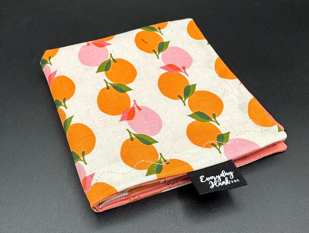 Georgia Peach, EDC, Handkerchief, Hankie, EDC Hank, Hanks,edc Gear ...