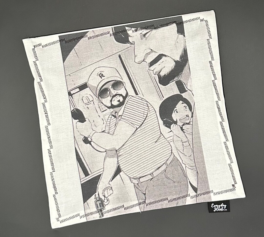 Gary, 9”, EDC, Handkerchief, Hankie, EDC, Hank,edc Gear,handmade,edc ...