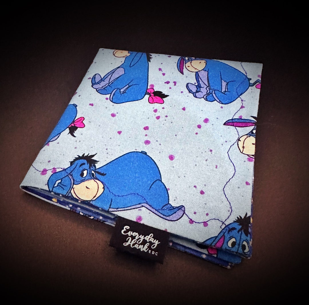 Eeyore, EDC, Handkerchief, Hankie, EDC Hank, Hanks,edc Gear,handmade ...