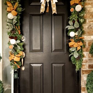 Holiday Spice Garland Pre-lit 12' - Etsy