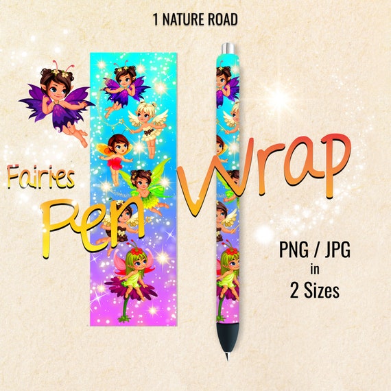 Fairies Girls Pen Wraps Fairy Ink Joy Wraps Printable - Etsy