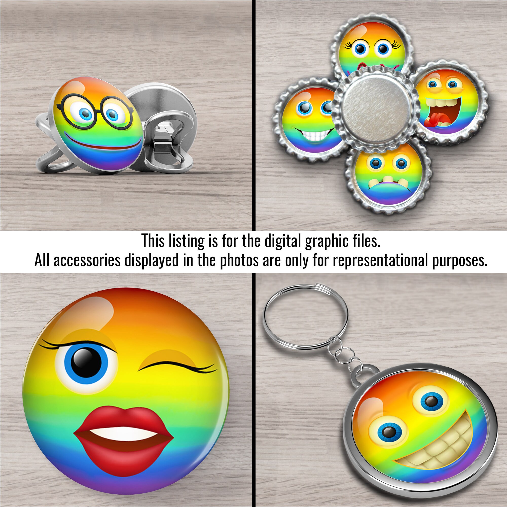 LGBT 1 Inch Bottle Caps 20mm 25mm 30mm 1.25 1.5 - Etsy