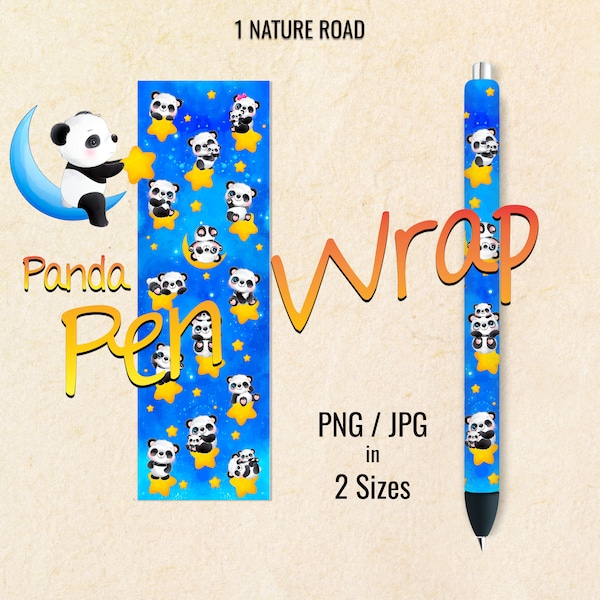 Panda Ink Pen - Etsy