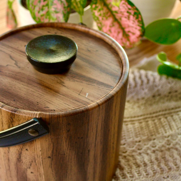 Wooden Ice Bucket - Etsy