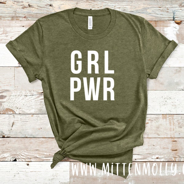 Grl Pwr Shirt - Etsy
