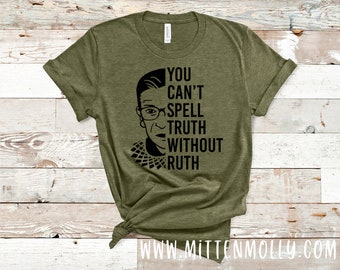 Ruth Bader Shirt | Etsy
