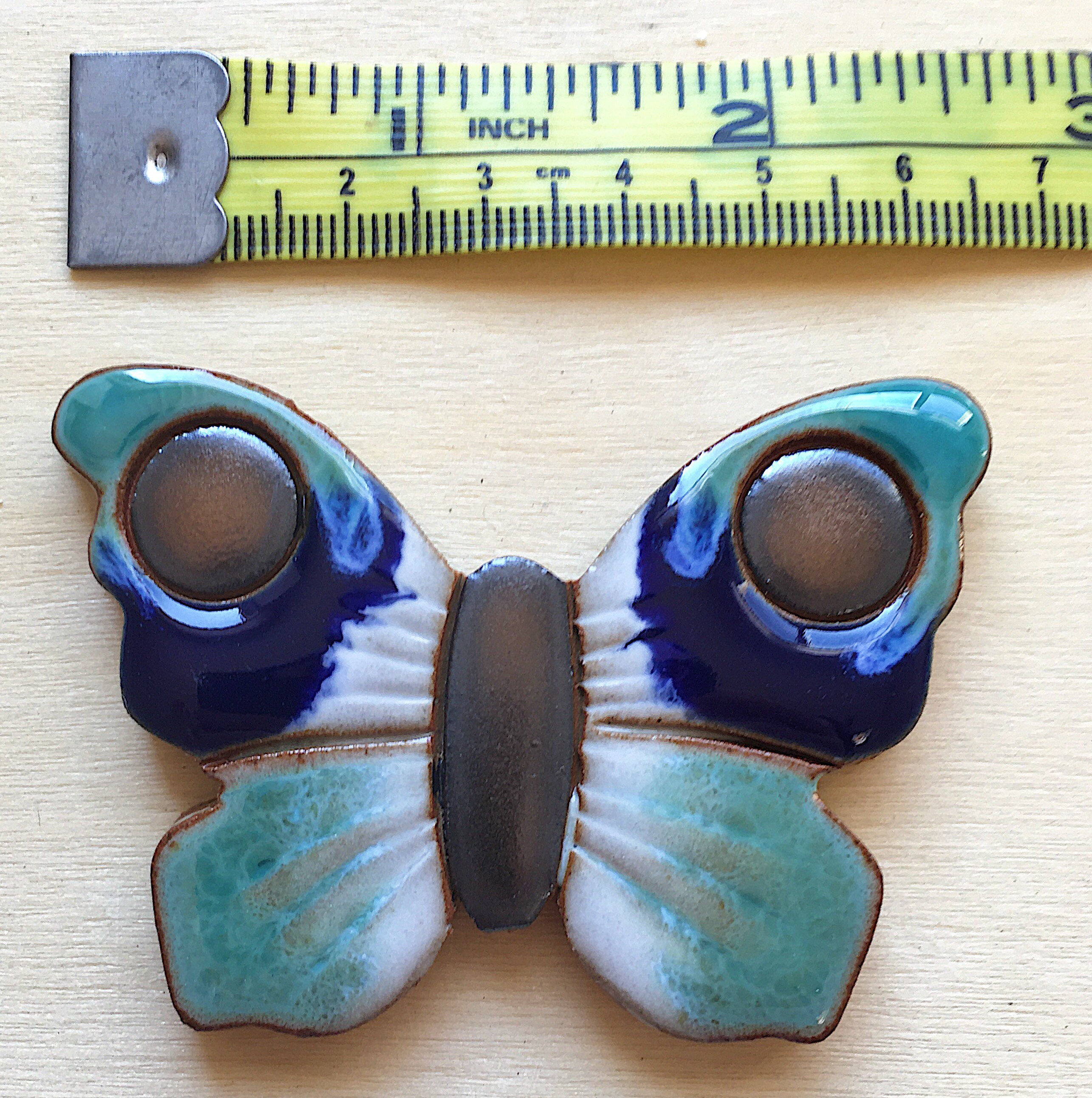 Ceramic Butterfly Tile for Mosaic and Wall Art Mosaic Tiles | Etsy