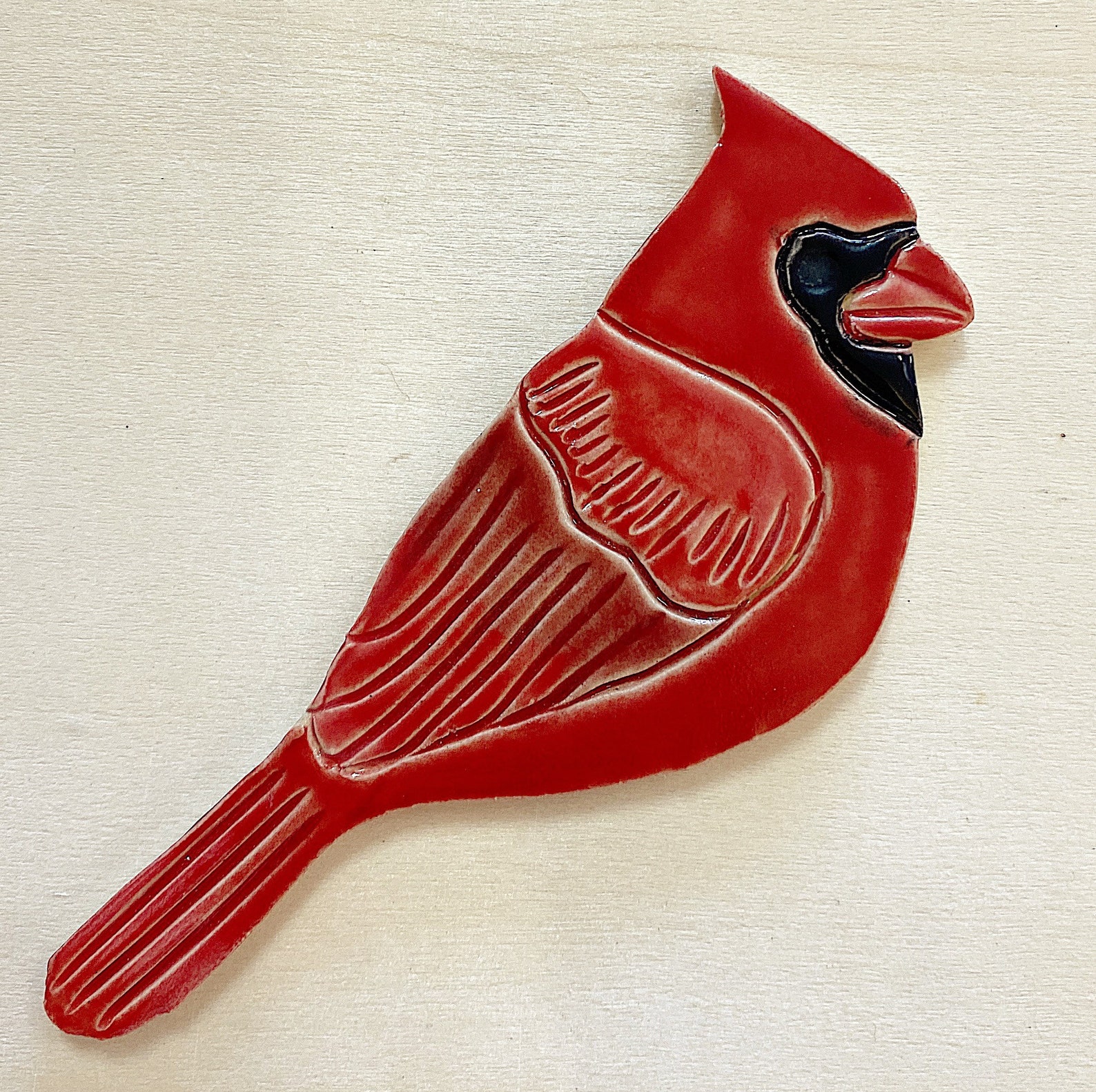 Ceramic Bird Tile on a Branch Ceramic Tiles for Mosaic - Etsy