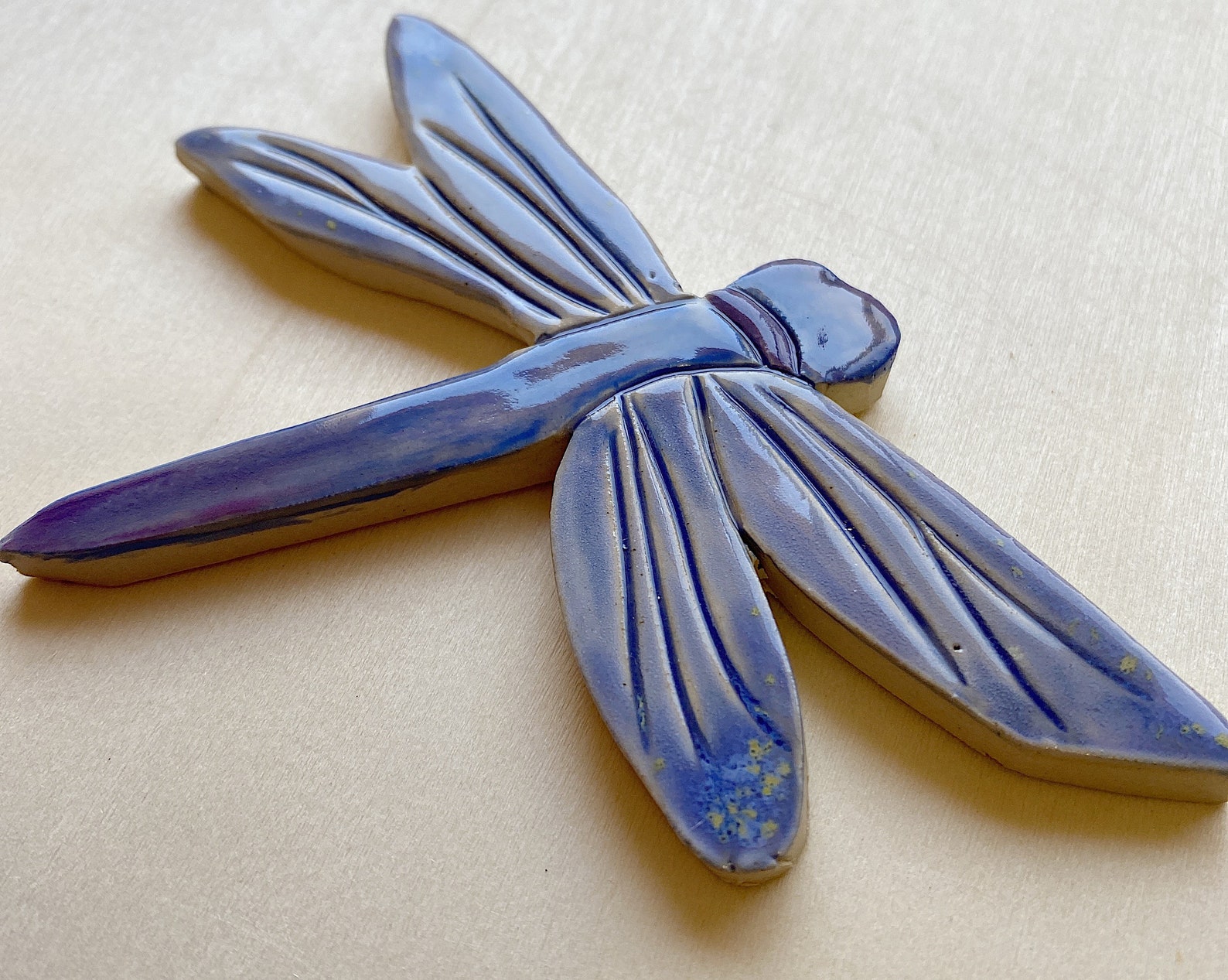 Ceramic Dragonfly Tile for Mosaic and Wall Art Mosaic Tiles - Etsy