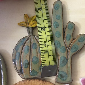 Cactus Garden Tiles Set , Handmade Mosaic Tiles 16 Pieces - Etsy