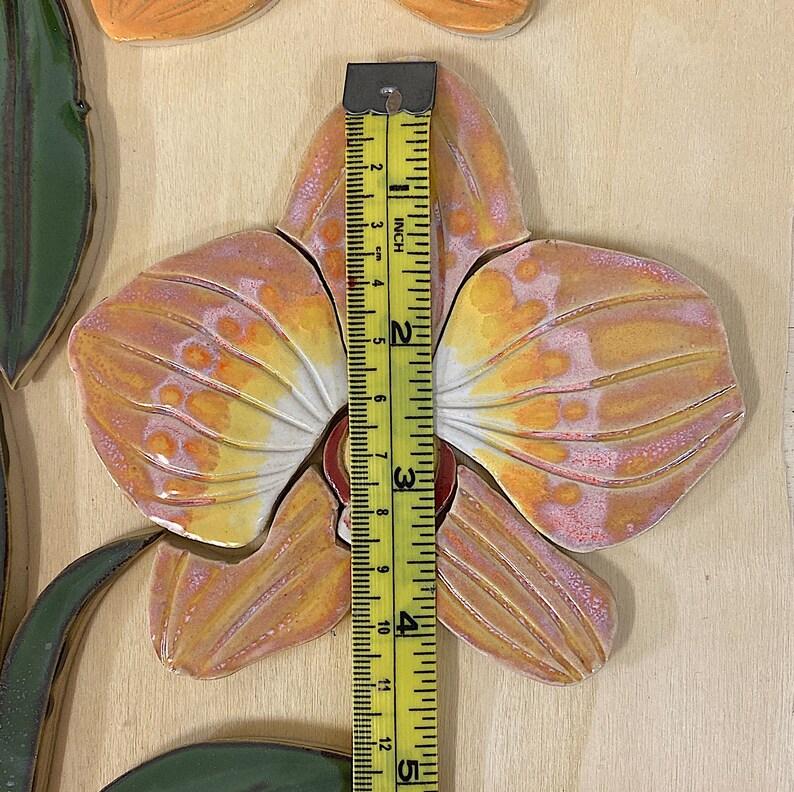 Orchids Ceramic Tiles Set for Mosaic and Wall Decor - Etsy