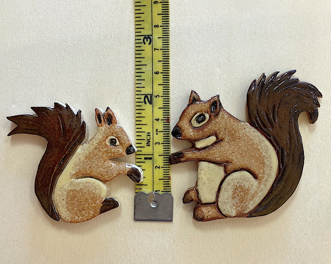 Squirrels Ceramic Tiles for Mosaic and Wallart - Etsy
