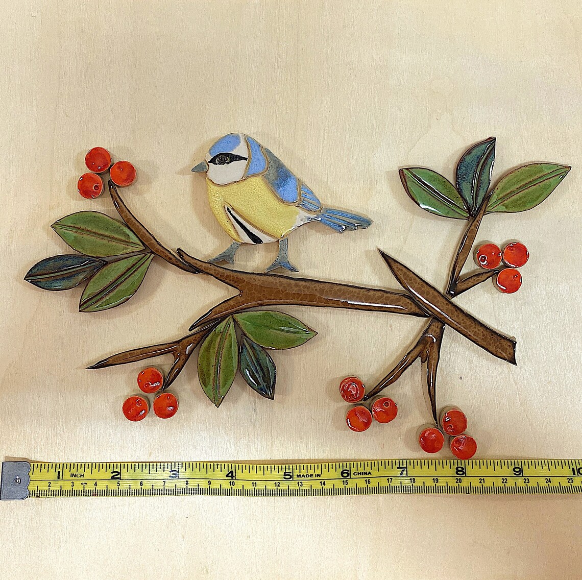 Ceramic Bird Tile for Mosaic and Wall Art Mosaic Tiles Bird - Etsy