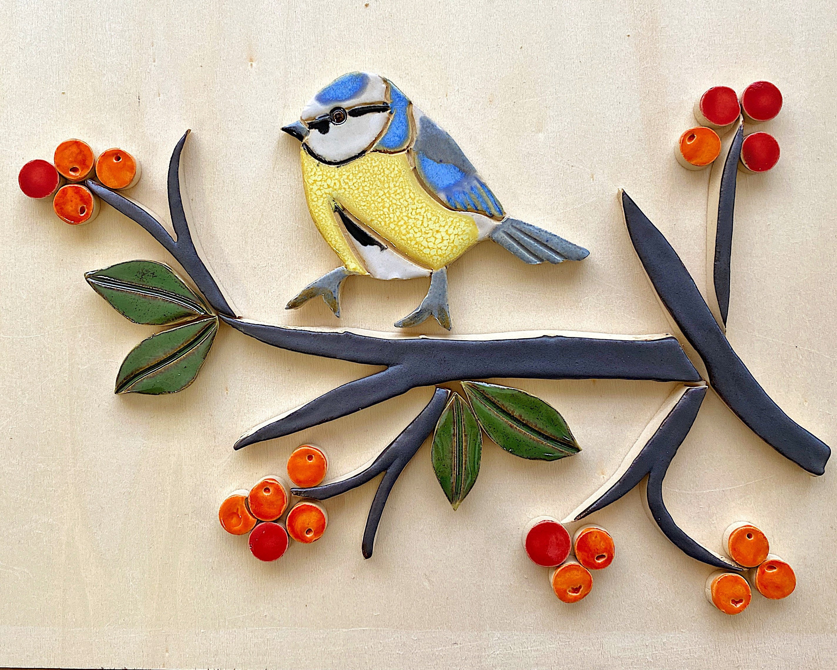 Ceramic Bird Tile for Mosaic and Wall Art Mosaic Tiles Bird | Etsy