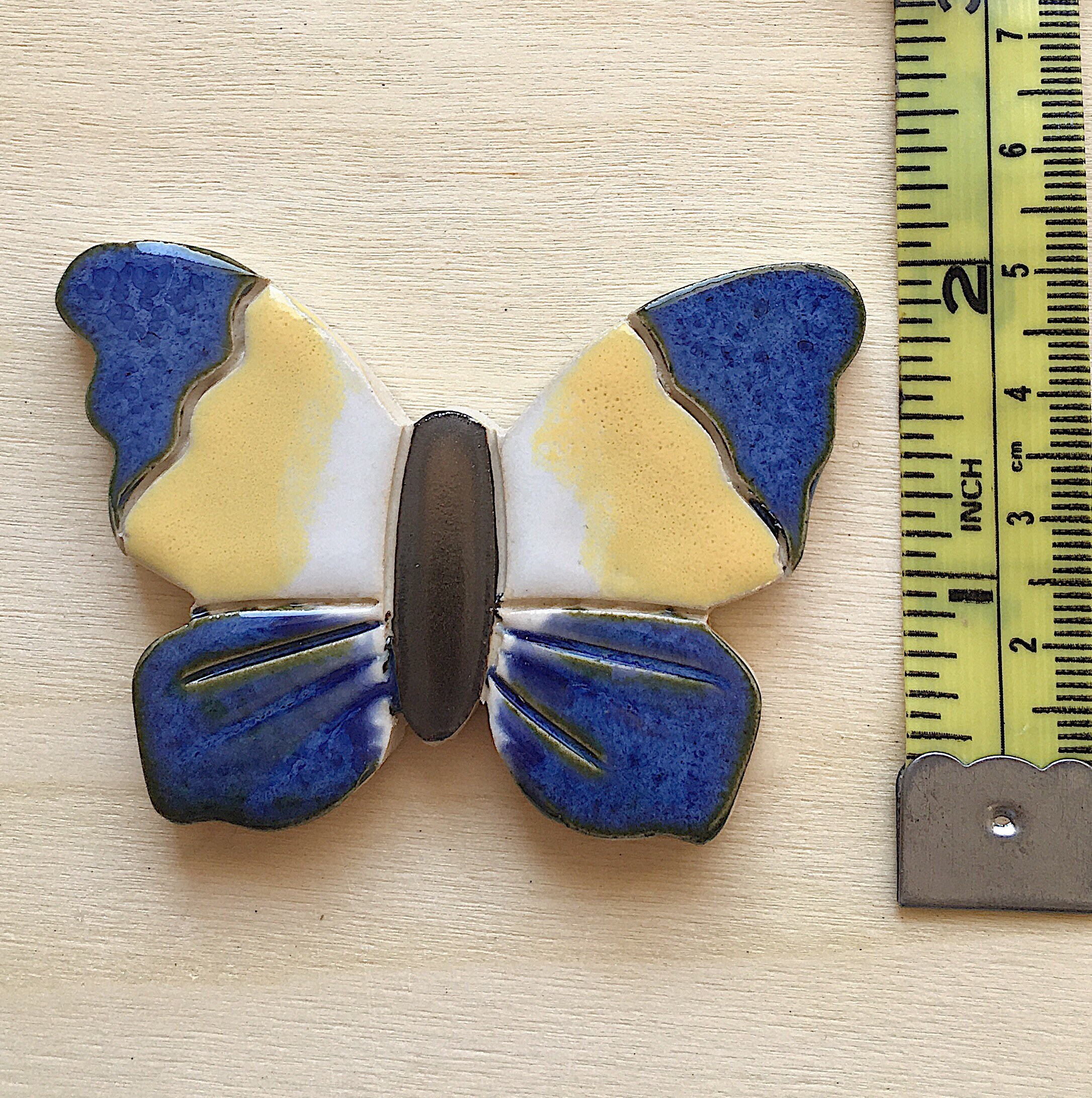 Ceramic Butterfly Tile for Mosaic and Wall Art Mosaic Tiles - Etsy